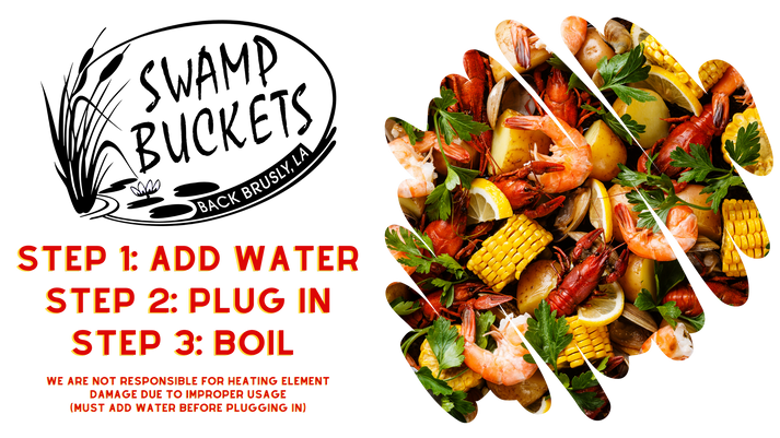 Swamp Bucket - Boiling Bucket – Gary's Cajun Cookware