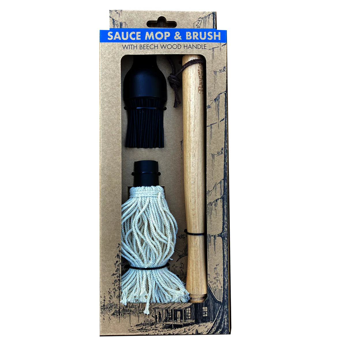 Bayou Classic Sauce Mop and Brush – Gary's Cajun Cookware