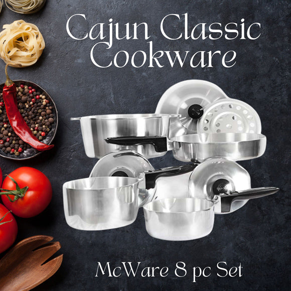 McWare 8-Piece Set – Gary's Cajun Cookware